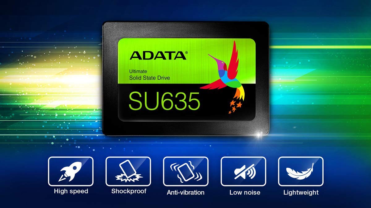 ADATA SU635 240GB 3D-NAND SATA 2.5 Inch Internal SSD (ASU635SS-240GQ-R)