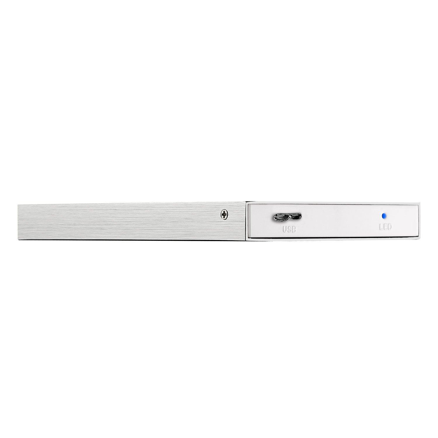 BIPRA 750GB 750 GB USB 3.0 2.5 inch Mac Edition Portable External Hard Drive -Silver - Mac OS Extended (Journaled)
