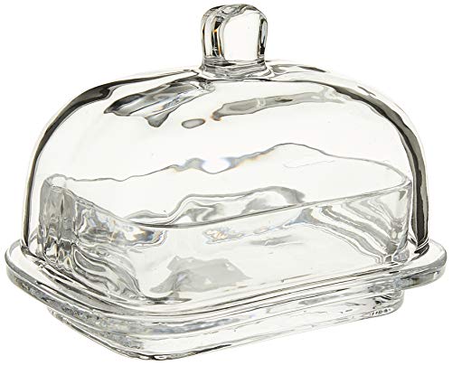 Abbott Collection 27-CONTINENTAL Large Rectangle Covered Butter Dish, 7" L