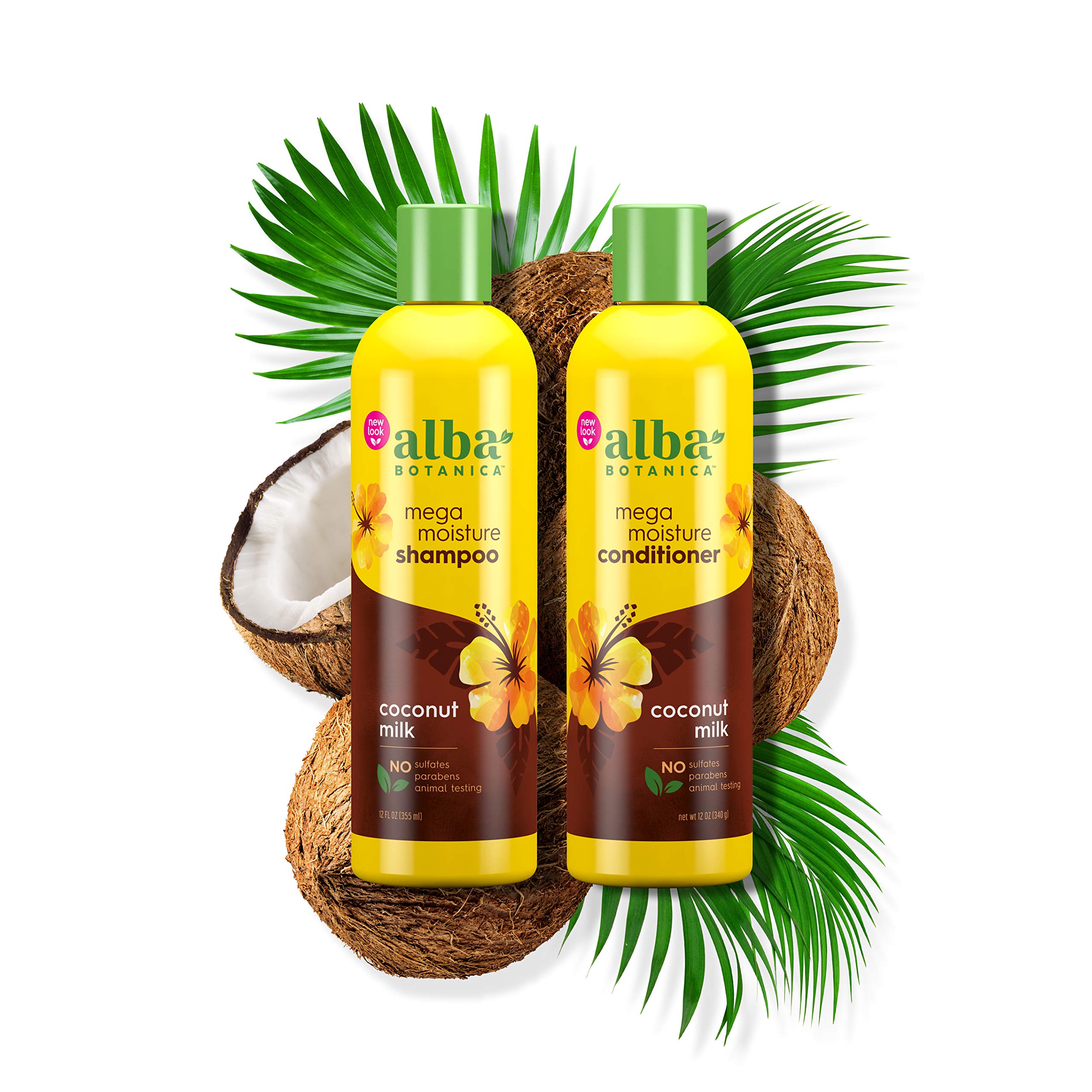 Alba Botanica More Moisture Conditioner - Coconut Milk - 34 fl oz - Plant Based & Cruelty Free