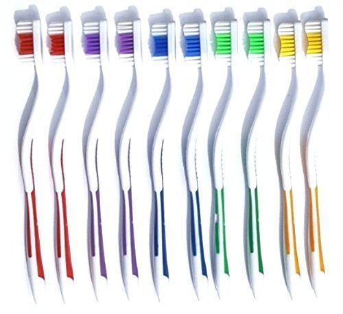 Cotton Fly Toothbrushes Classic Medium Soft Individually Wrapped (100)