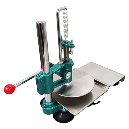 INTBUYING Household Pizza Dough Pastry Manual Press Machine 7.8 inch pizza dough maker Stainless Steel kitchen tool pizza press machine