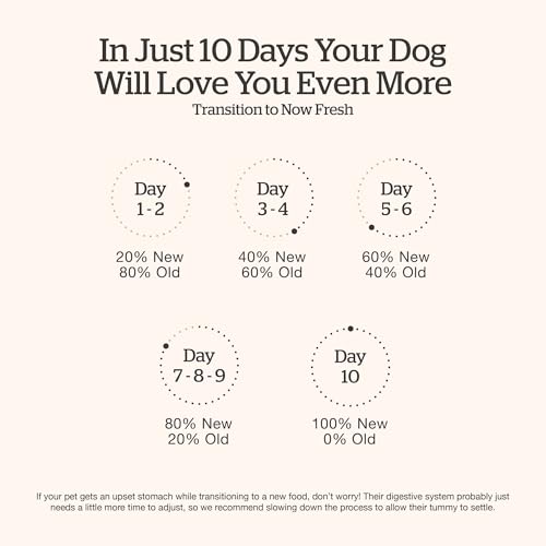 Now Fresh Grain-Free, Dry Dog Food, Small Breed Kibble, Real Meat and Fish, Turkey, Salmon and Duck Senior Recipe, 6 lb Bag
