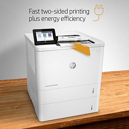 HP LaserJet Enterprise M609x Monochrome Duplex Printer with One-Year, Next-Business Day, Onsite Warranty and Extra Paper Tray (K0Q22A)