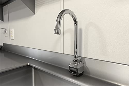Zurn Z6922-XL AquaSense Wall-Mount Gooseneck Sensor Faucet with 0.5 GPM Aerator in Chrome