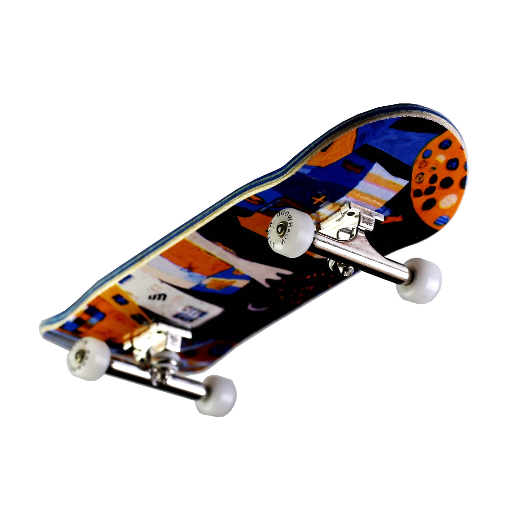 Christmas packaging NOAHWOOD 8s Fingerboard Complete (NW8s 360flip 97x34mm Handmade Maple Wooden Deck + NW ii Prince Trucks 34mm + NWiii Logo Wheels Christmas Eve II