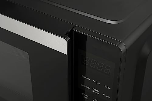 Countertop Microwave Oven, 0.9 cu. ft. Digital Microwave Oven with Turntable Push-Button Door, Child Safety Lock, Stainless Steel Microwave Oven,900 Watts