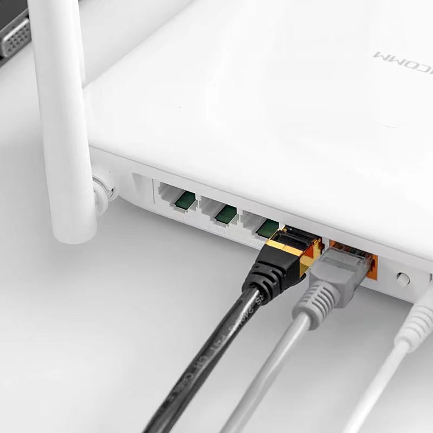 cat6 ethernet Cable 100 ft,Cat 6 Outdoor Ethernet Cable 100 ft Waterproof, Direct Burial,In-Ground High Speed LAN Network, Internet Cord LAN Cable 100ft Cat6 1000Mbit/s poe Camera ethernet Cable 1PCS