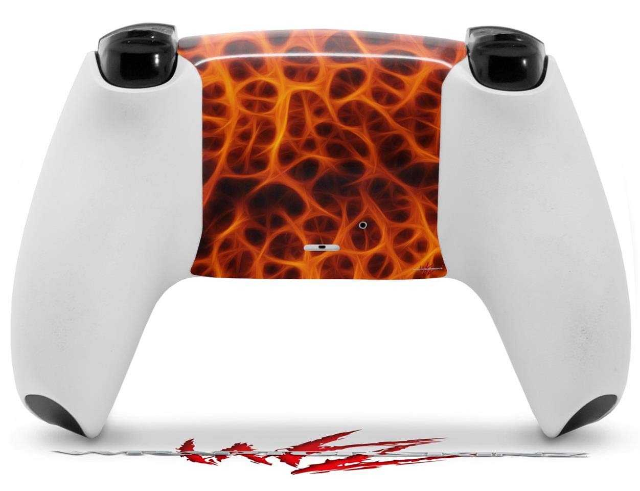 WraptorSkinz Skin Wrap compatible with Sony PS5 DualSense Controller Fractal Fur Cheetah (CONTROLLER NOT INCLUDED)