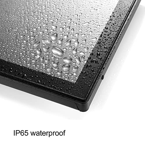 AMONIDA Monitor IPS 10.1 Pouces, Technology IPS Wide View 1280x800 Ecran Tactile 10.1 Pouces IP65 Simple Function for The Home (US Plug)
