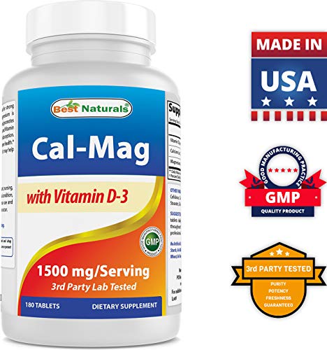 Calcium Magnesium with Vitamin D3 1500mg & Potassium Gluconate 595 Mg