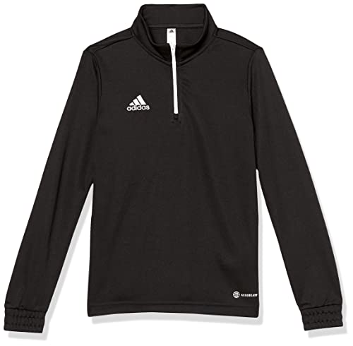 adidas Kids' Entrada 22 Training Top, Black, Small