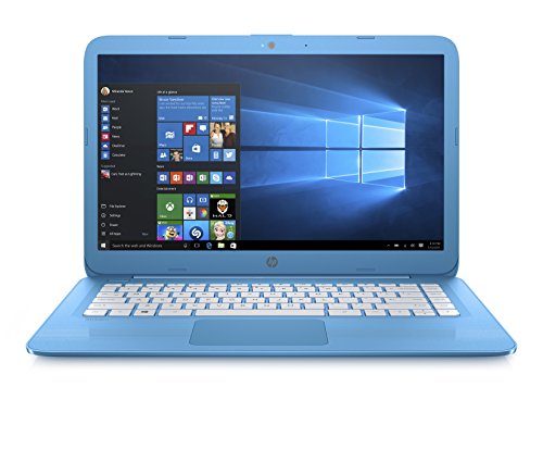HP Stream 14-inch Laptop, Intel Celeron N4000 Processor, 4 GB RAM, 64 GB eMMC, Windows 10 S with Office 365 Personal for One Year (14-cb170nr, Blue), Stream Laptop 14-cb170nr