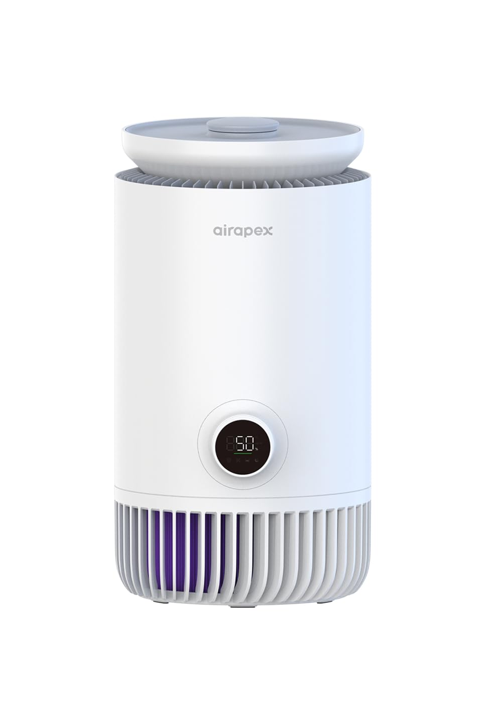 AIRAPEX 2 in 1 Air Purifier and Evaporative Humidifier Combo for Bedroom, H13 True HEPA Filter, Cool Mist-Free Air Humidifier evaporative