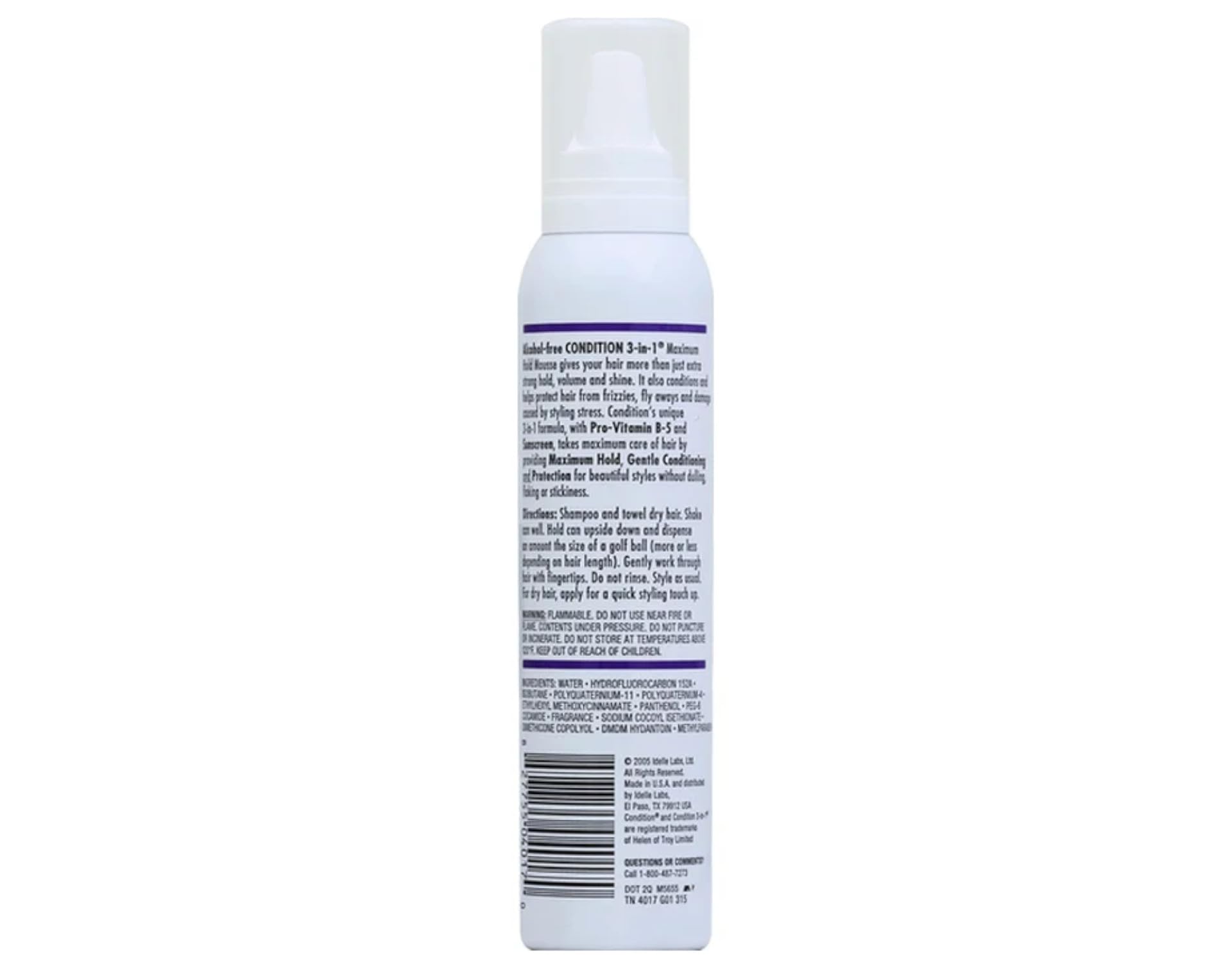 Condition 3-N-1 Mousse 6 Ounce Maximum With Sunscreen (177ml) (3 Pack)