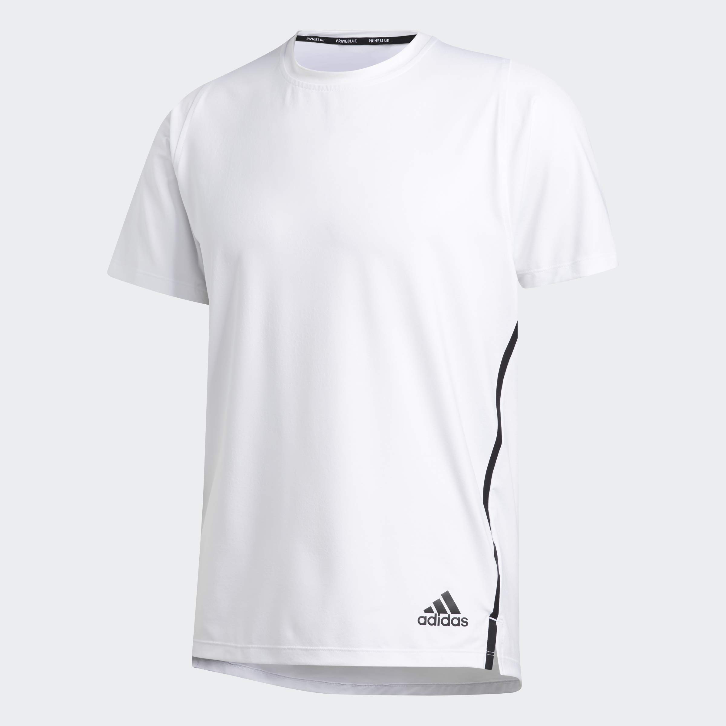 adidas Men's Freelift Primeblue Tee Sharp Blue Medium