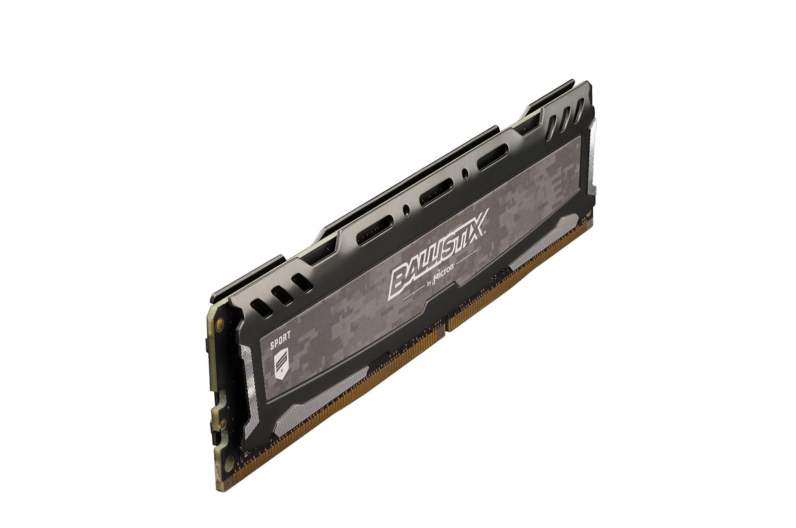 Crucial Ballistix Sport LT 2400 MHz DDR4 DRAM Desktop Gaming Memory Kit 16GB (8GBx2) CL16 BLS2K8G4D240FSC (White)