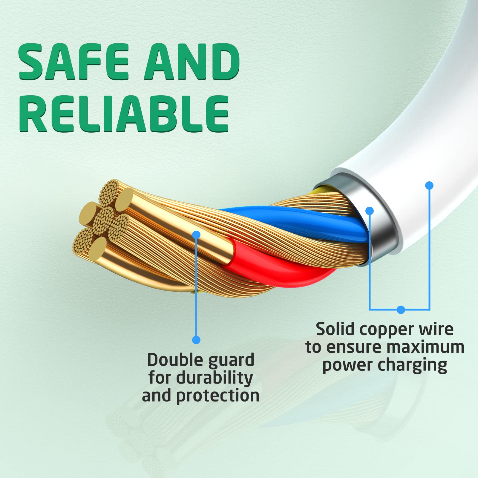 Antank USB C Charging Cable for Nintendo Switch, Cute 4.92ft Fast Charger Cord for Nintendo Switch/Lite/OLED/Xbox Series Controller