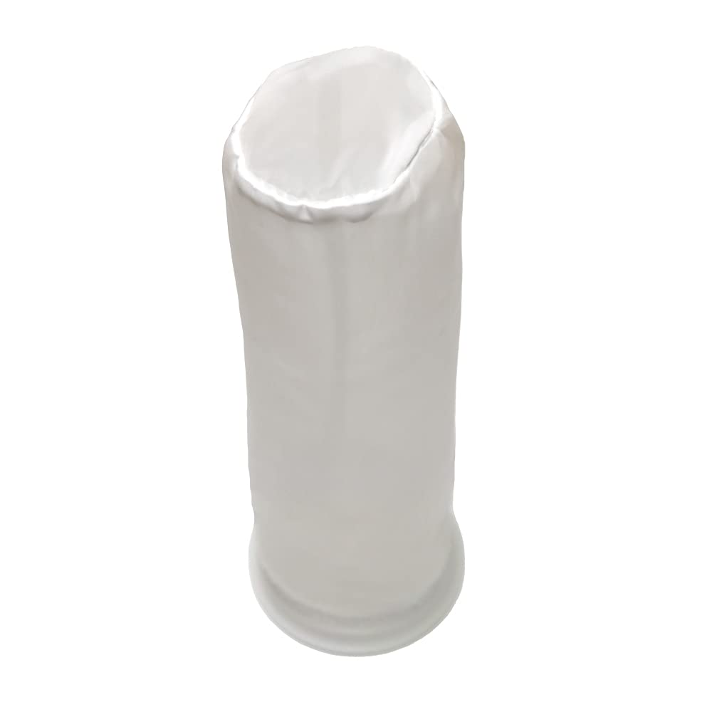 Reefsys 4 Inch Ring Cylindrical Nylon Filter Socks 200 Micron 4-Pack
