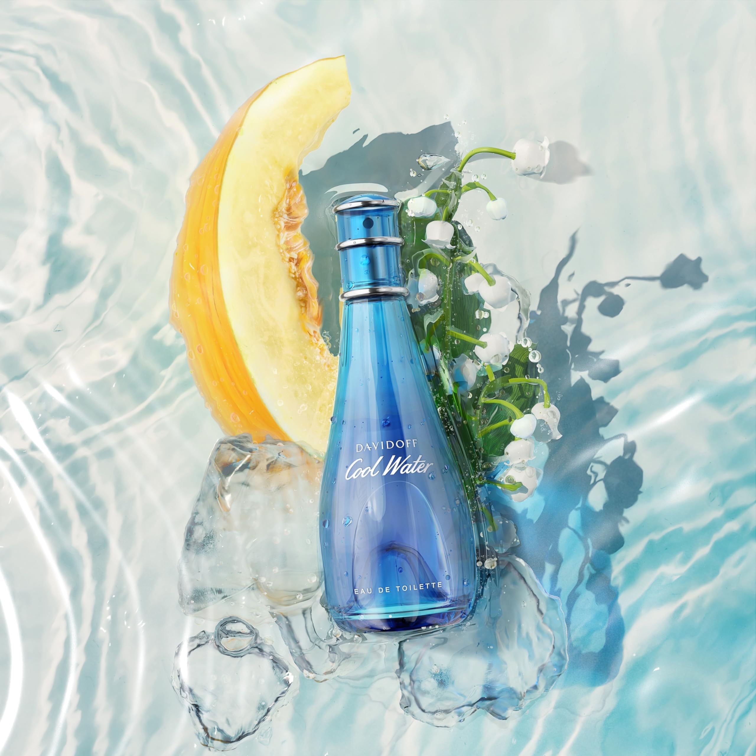 Cool Water by Davidoff for Women 3.4 oz Eau de Toilette Spray, 118706