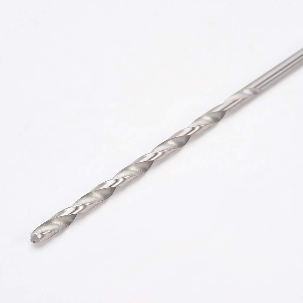 Utoolmart Round Shank Twist Drill Bits 5mm High Speed Steel 4341 with 5mm Shank 5 Pcs