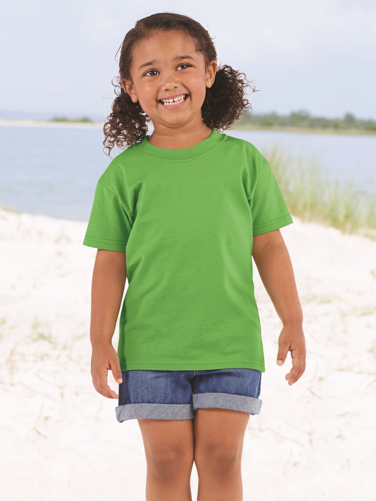 Fruit of the Loom Toddler 5 oz. HD Cotton T-Shirt WHITE 2T