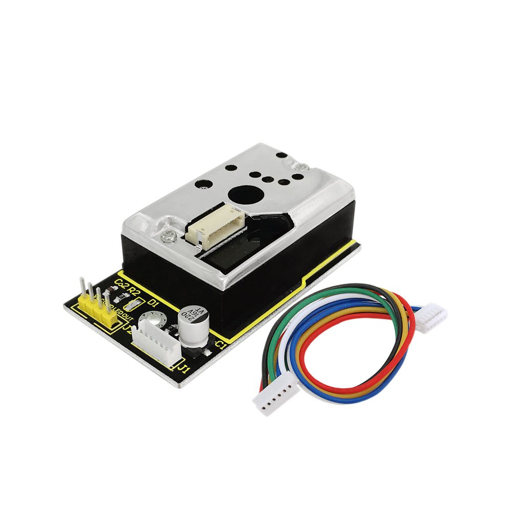 KEYESTUDIO Pm2.5 Dust Sensor Pm2.5 Air Particle Monitor for Arduino Mega Controller R3 Nano Micro Pro Mini
