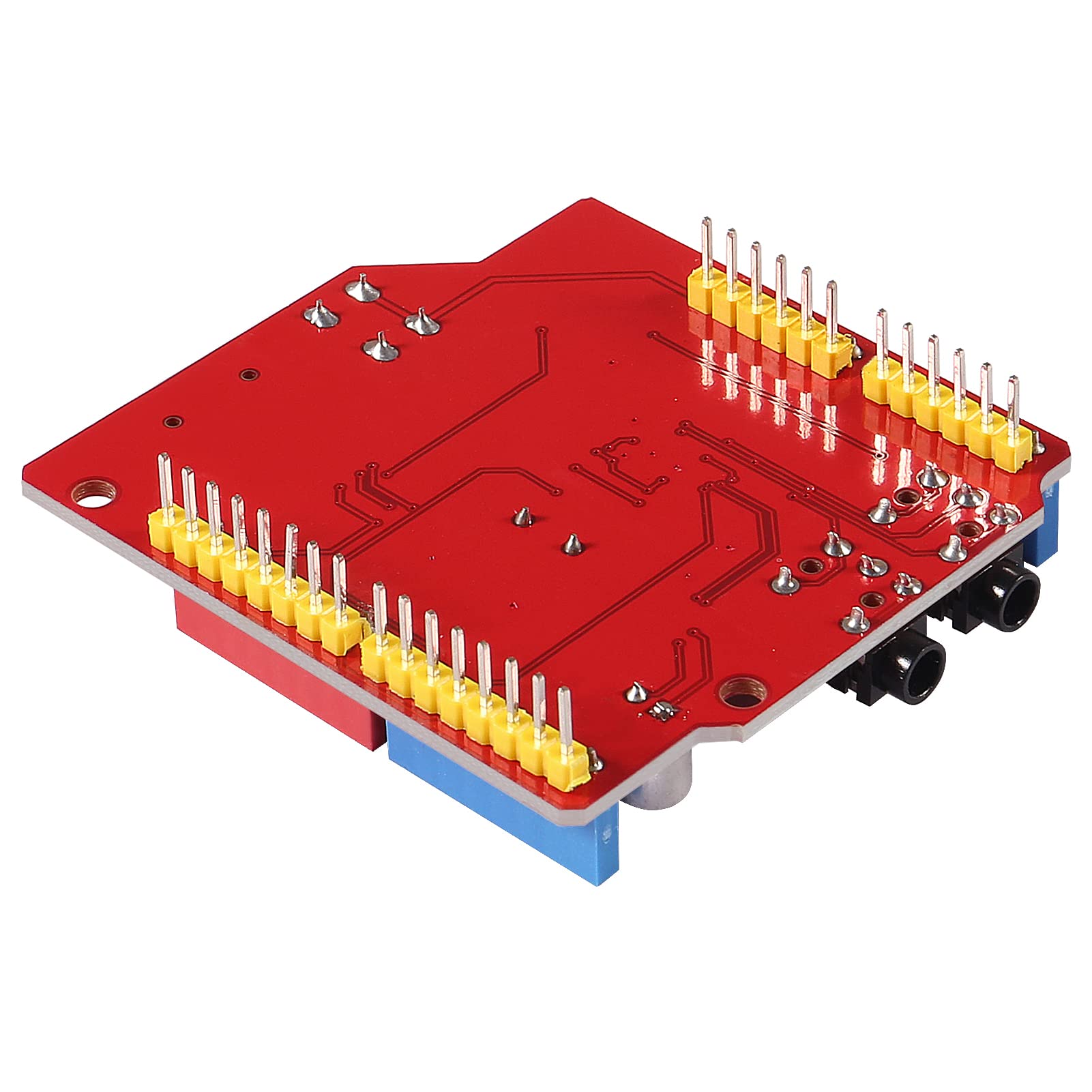 AITRIP 2PCS VS1053 VS1053B Stereo Audio MP3 Player Shield Record Decode Development Board Module with TF Card Slot for Arduino UNO R3 One