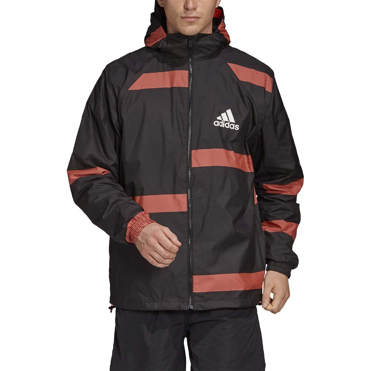 adidas Men's W.N.D. Jacket Black Medium