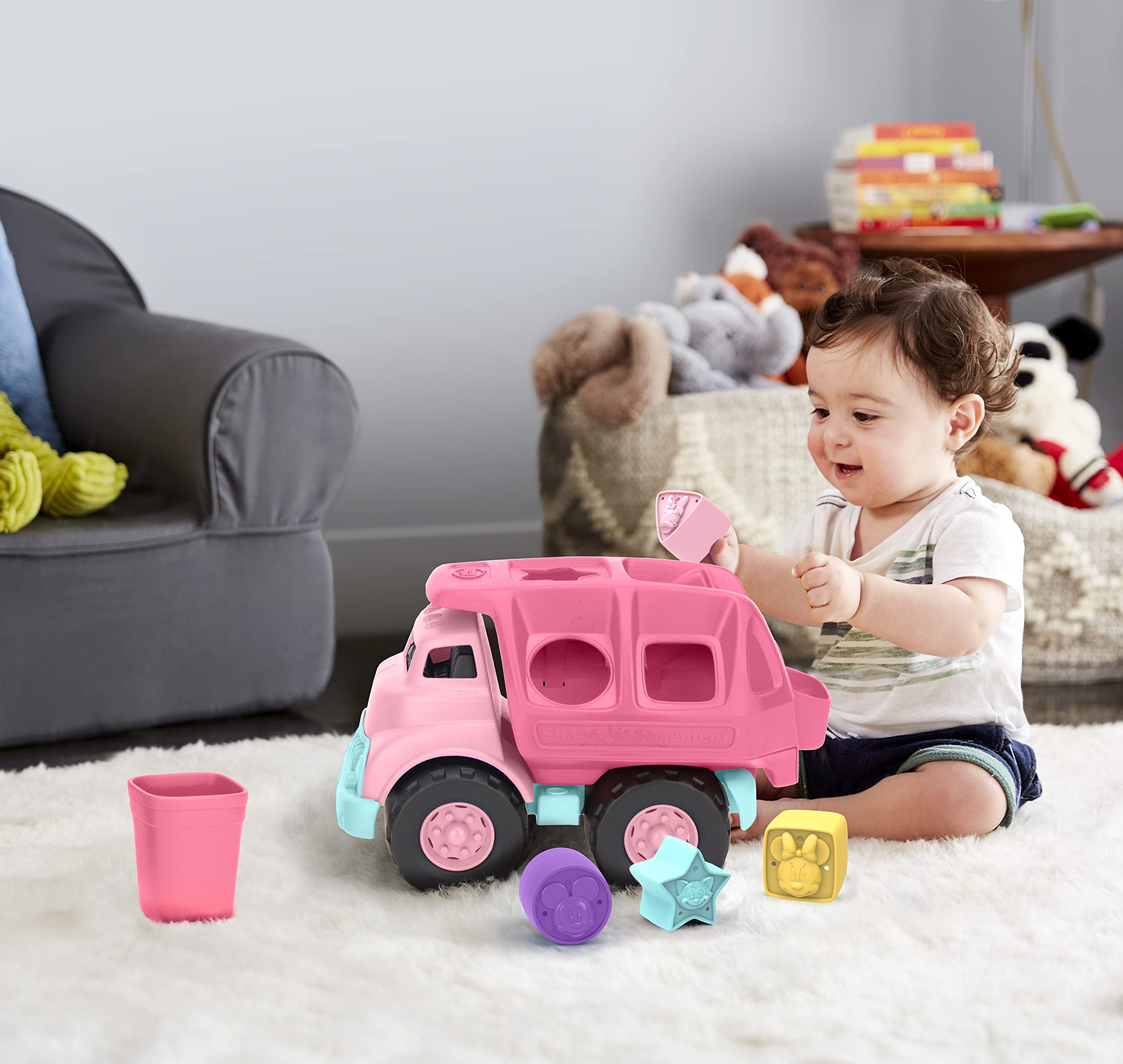 Green Toys Minnie Mouse & Friends Shape Sorter Truck