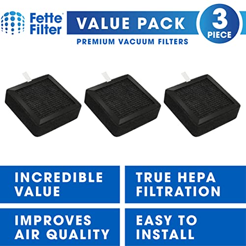 Fette Filter - Air Purifier True HEPA Replacement Filter Compatible with OSIMO A2 Air Purifier, High-Efficiency Activated Carbon Filter - Pack of 3