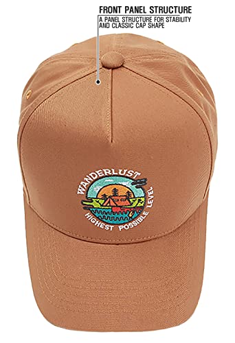 AMPLESH Structured 5 Panel High Profile Cotton Curved Bill Snapback Hat Baseball Cap Ballcap- Kayak (Large ~ X-Large, Navy Blue)