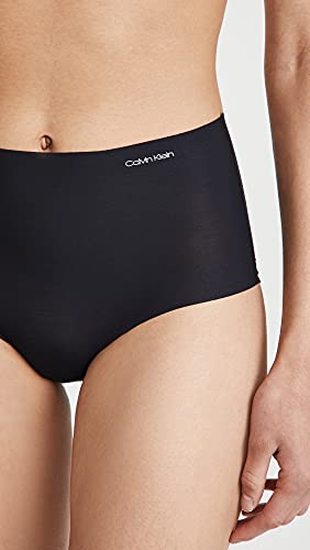 Calvin Klein Women's Invisibles Modern Brief Panty, Black, M