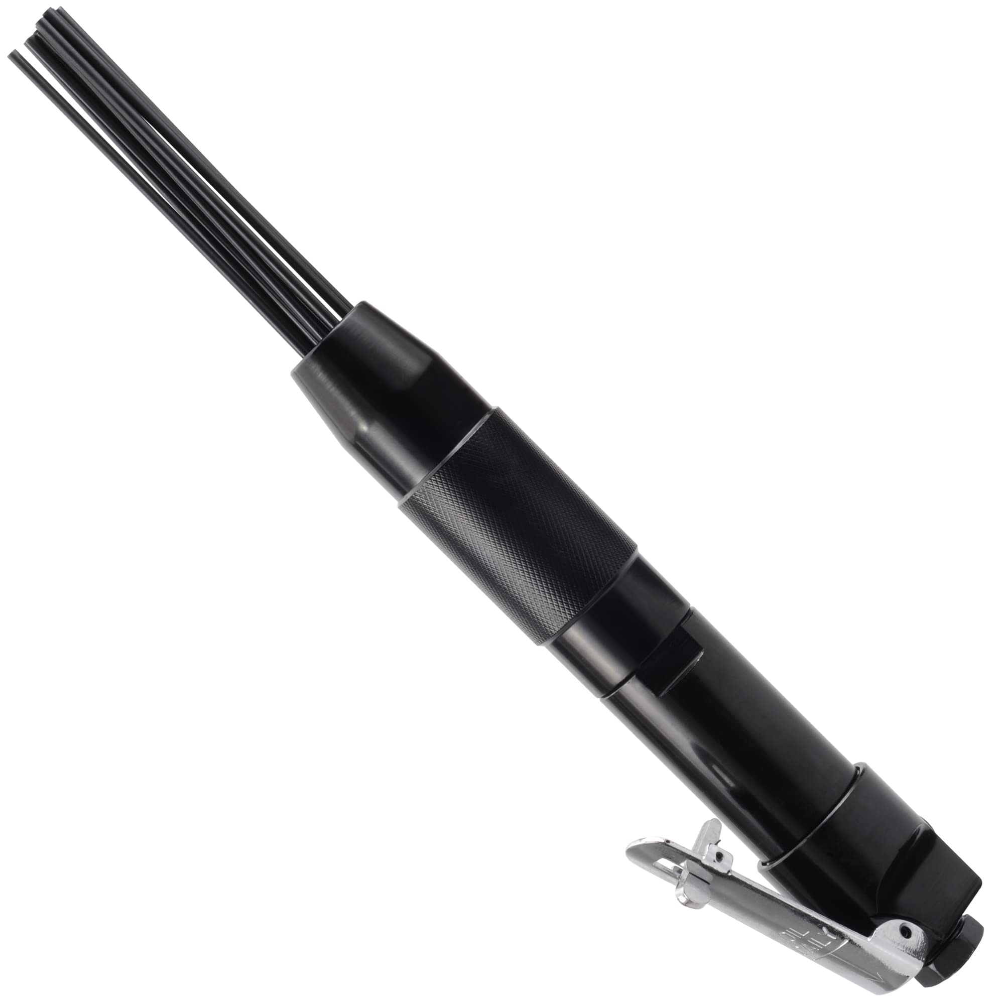 TOOLPEAK Compact air needle scaler air-powered pneumatic rust paint weld removal tool, pneumatic needle scaler