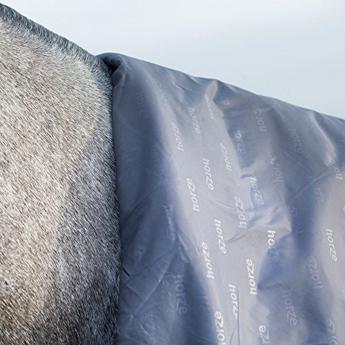 Horze Avalanche Medium Weight Combo Turnout Blanket 150g - Peacoat Dark Blue - 81 in