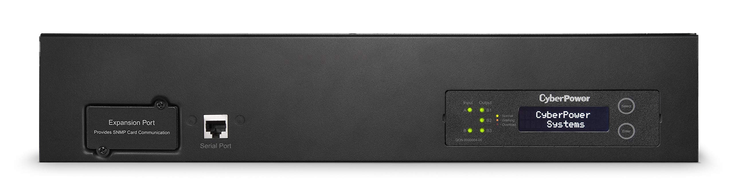 CyberPower PDU30MHVT19AT Metered ATS PDU, 200-240V/30A, 19 Outlets, 2U Rackmount