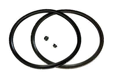 Presto 09985 Pressure Cooker Sealing Ring, Black, 2 Pack