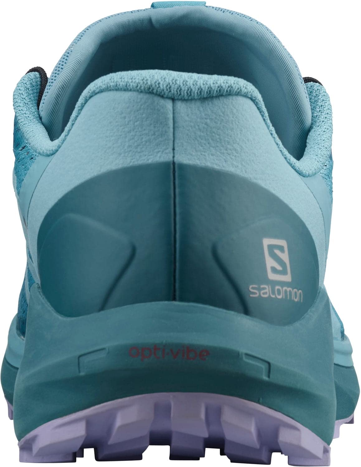 Salomon Sense Ride 4 Running Shoes for Women Trail, Delphinium Blue/Mallard Blue/Lavender, 5