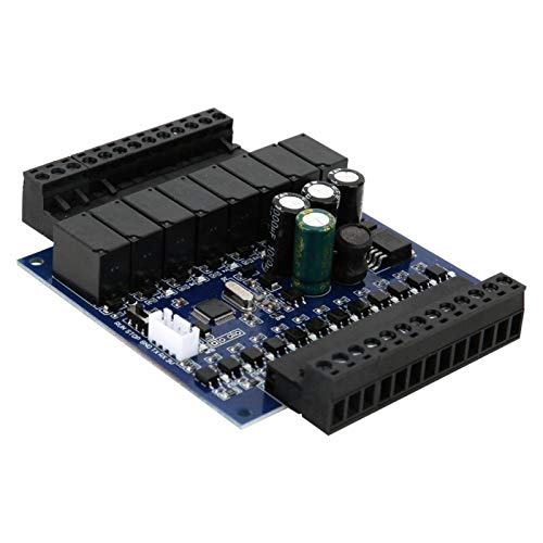 ALREMO HUANGXING - Programmable Control Board, Industrial Grade 32 Bit CPU PLC for FX2N, for Programming General Purpose FX2N 20MR Professional Use(Bare Board)