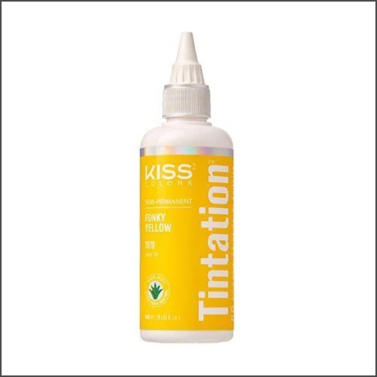 Kiss Tintation Semi-Permanent Hair Color Treatment 148 mL (5 US fl.oz) (Honey Brown)
