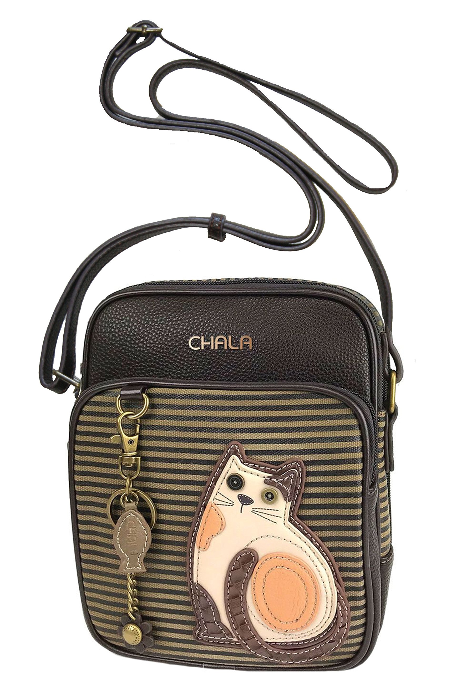 Chala Cat Organizer Crossbody Handbag - Cat Lovers Gift