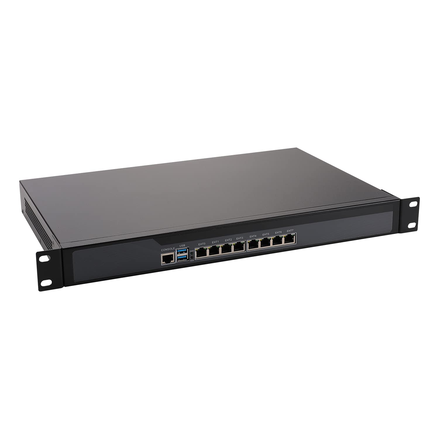 HUNSN RS14 Intel Core i5 2467M Mini PC, 4GB RAM, RouterOS OS, 8 x Gigabit LAN, 2 x USB3.0, 19" Standard, 100W Power