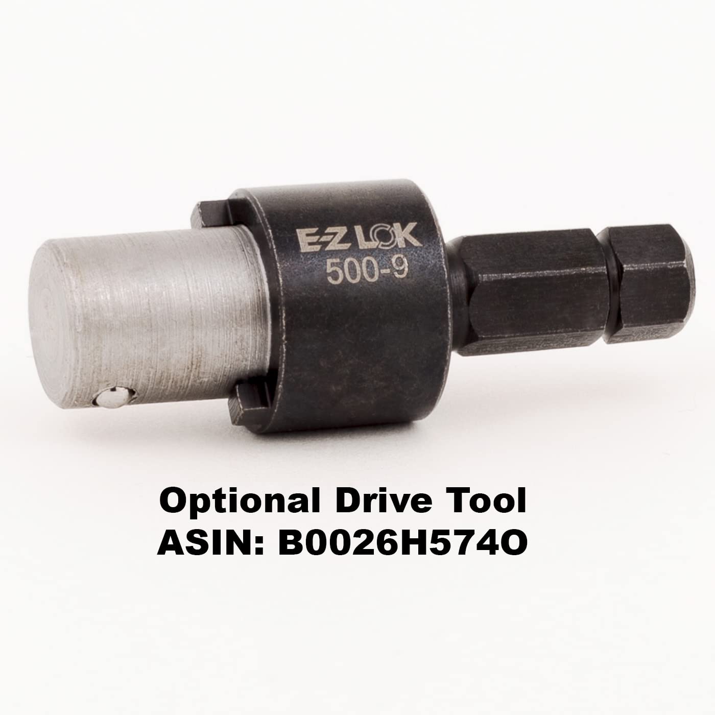 E-Z Lok Externally Threaded Insert, 303 Stainless Steel, 3/4"-10 Internal Threads, 1"-8 External Threads, 0.781" Length, Made in US