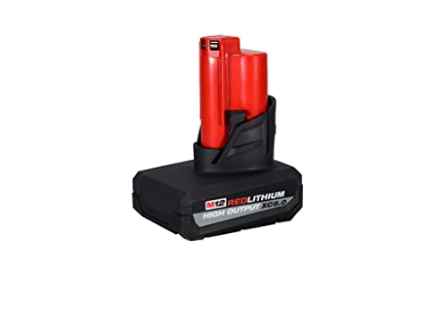 Milwaukee 48-11-2450 12V Lithium-Ion High Output 5Ah Battery 2 Pack