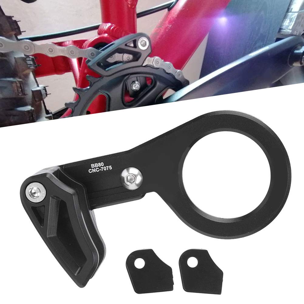 Alloy Chain Guide, Not Easy to Drop Easy to Install High Strength Ztto Bicycle Chain Guide BB Mount Protector Ultra Light Single Disk Frame Guard Bike Accessories Bicycle Chain Guide Chain Guards