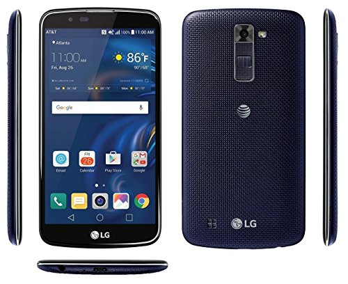 LG K10 K425 (16GB 1.5GB RAM) 5.3" Full HD Display | Dual Camera | 2300 mAh Battery | Android 7.0 Nougat | 4G LTE | GSM Unlocked | Navy Blue Smartphone