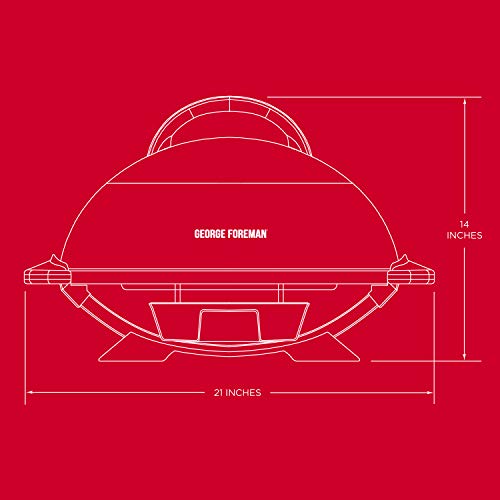 George Foreman 15-Serving Indoor/Outdoor Electric Grill