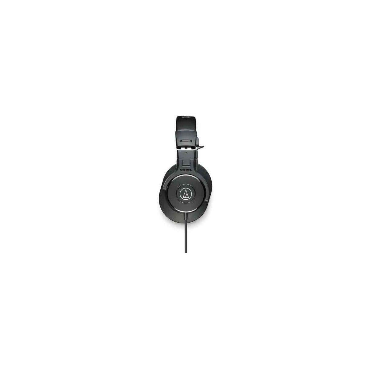 Audio-Technica 6 Pack ATH-M30x Professional Monitor Headphones, 96dB, 15-20kHz, Black - with Microfiber Cloth