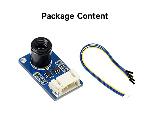 waveshare MLX90640 IR Array Thermal Imaging Camera with 32×24 Pixels 55° Field of View Communicating via I2C Interface Supports Raspberry Pi/rduino(ESP32)/STM32, etc.