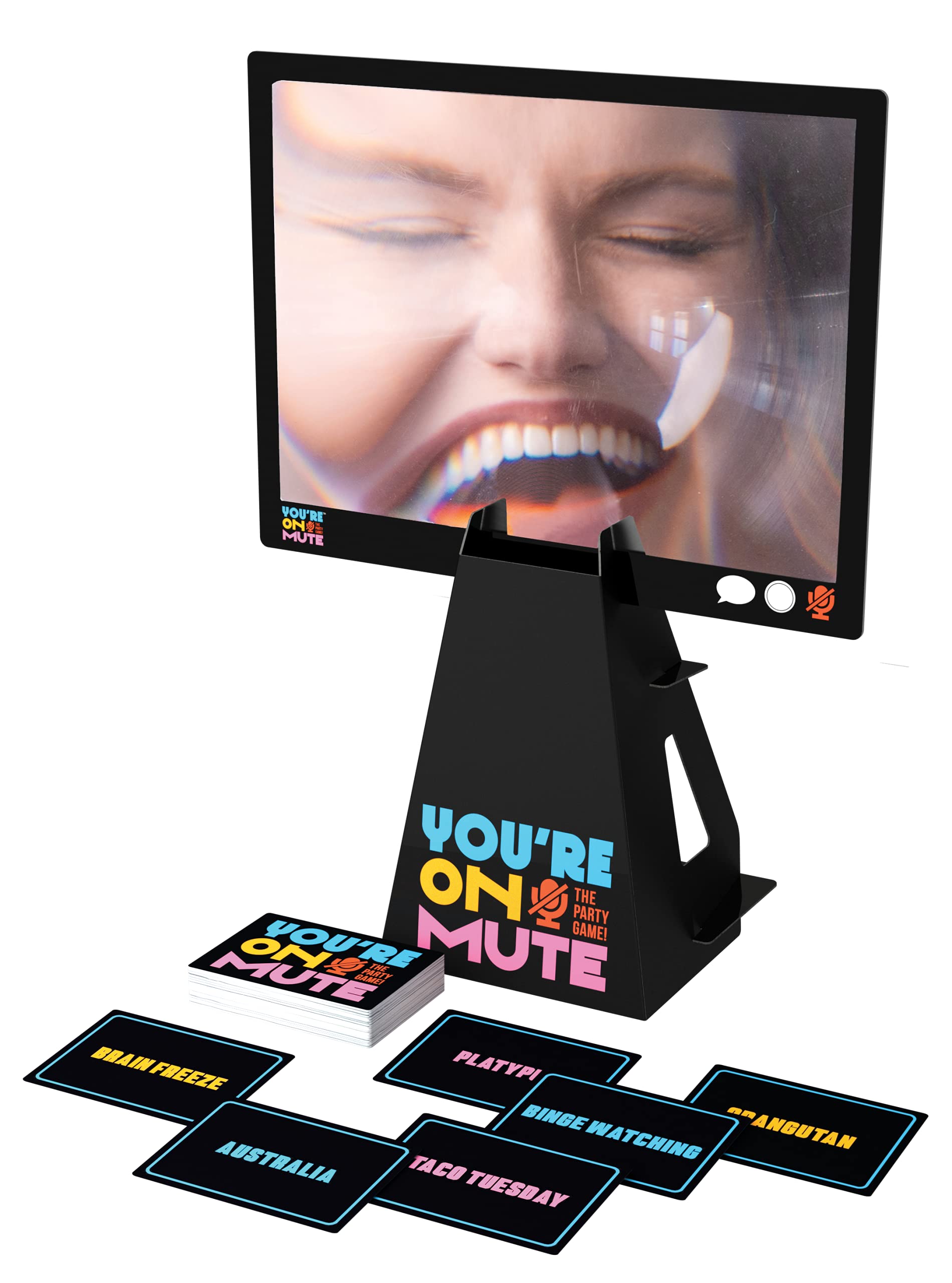 Buffalo Games - You're On Mute Game - Fast Paced Hillarious Game Play - Great for Game Night - Relevant Topics